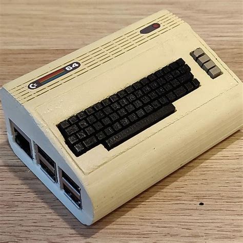 🕹️ V2 0 Mini Commodore C64 Raspberry Pi 3 And Pi 4 Case・3d Print・cults