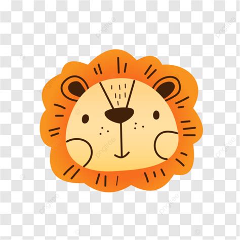 Singa Lucu Vektor Singa Hutan Petualangan Png Dan Vektor Dengan
