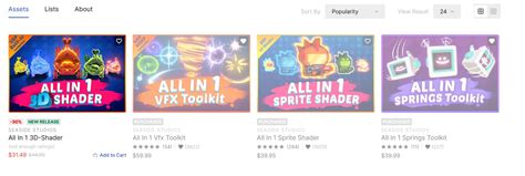 Released All In 1 3d Shader Community Showcases Unity Discussions