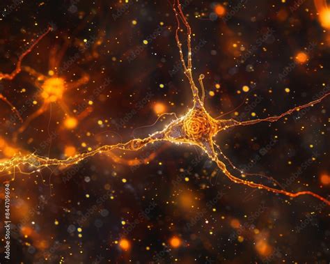 Explore The Intricate Beauty Of A Single Neuron Under The Microscope