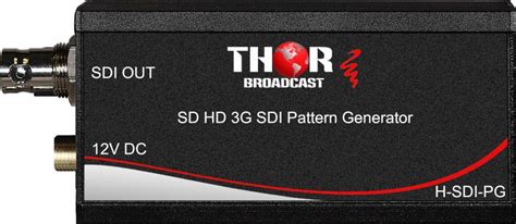 Best Hd 3g Sdi Signal Pattern Generator Thor Broadcast