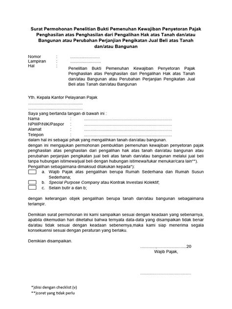 Formulir Validasi Terbaru Pdf