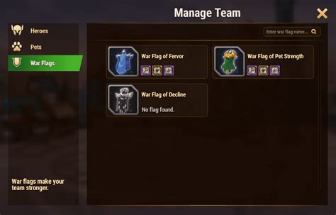 [hero Wars Guide]setup Of War Flags And Patterns Insights With