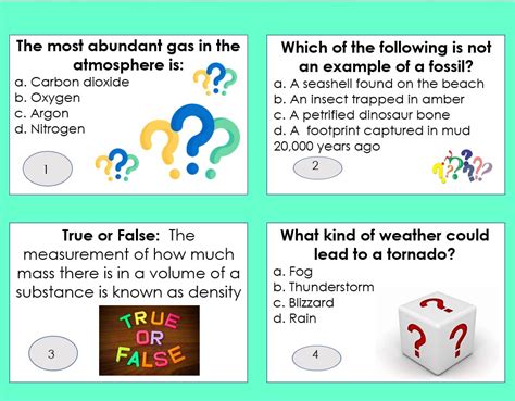 Earth Science How Much Do You Know About Earth Science Task Cards Pretest Made By Teachers