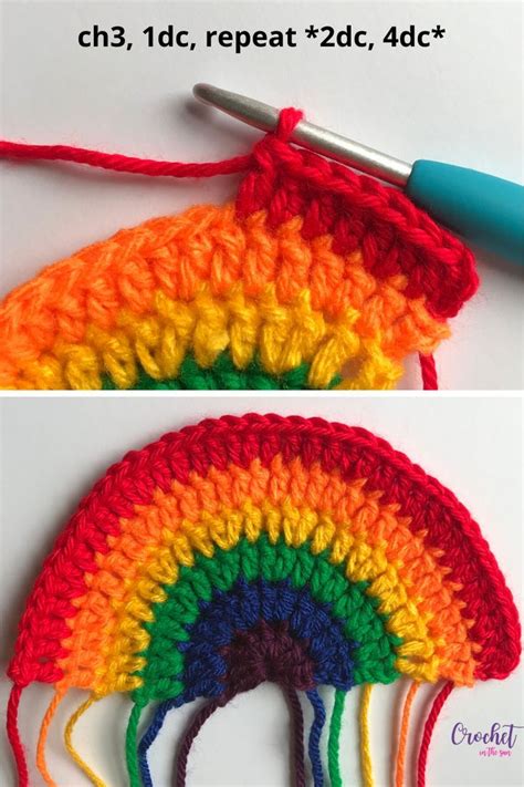 Rainbow Crochet Pattern That Is Free Easy And Beginner Friendly