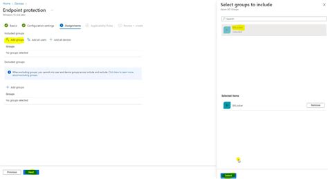 Configuring And Deploying BitLocker Policies On Client In Intune Endusersupports