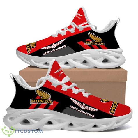 Goldwing Red Striped Max Soul Running Shoes For Men And Women Yesitcustom