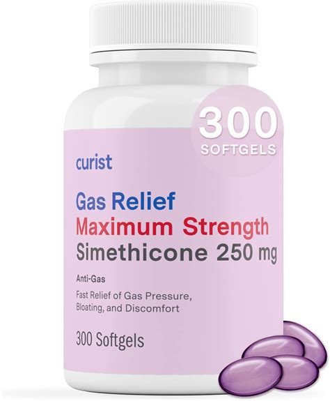 Curist Maximum Strength Gas Relief Simethicone 250 Mg
