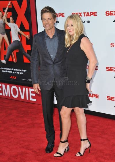 Rob Lowe And Sheryl Berkoff Editorial Photo Image Of Dress Movie