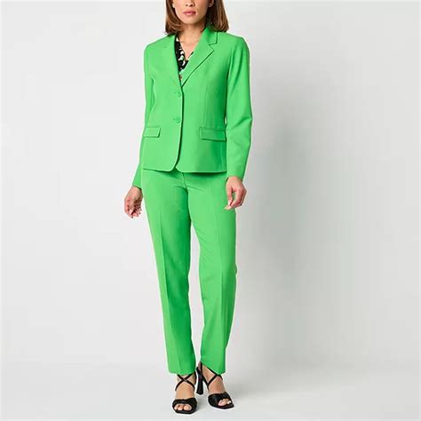 Black Label By Evan Picone Womens Classic Fit Suit Jacket Color Paradise Green Jcpenney