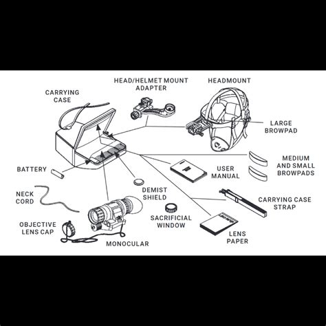 Монокуляр нічного бачення Agm Pvs 14 3aw1