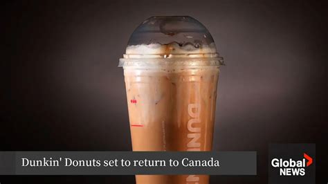 Dunkin Donuts Returning To Canada With Hundreds Of Locations Yahoo