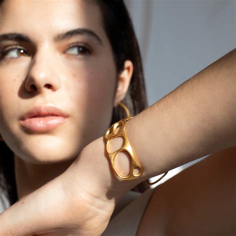 GaudÍ Jewelry Casa Milà Golden Bracelet Joidart