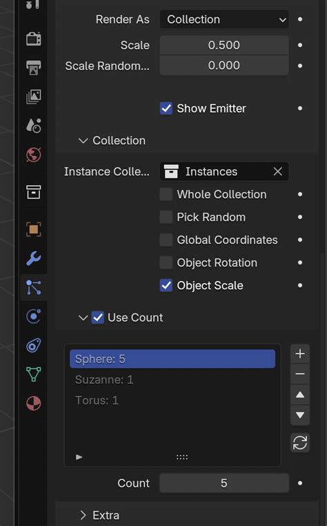 Is There A Way To Make Certain Objects Appear More Often In A Particle System Particles And