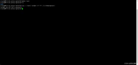 Linux服务器使用scp命令将数据拉取和接收到远程服务器scp拉取 Csdn博客