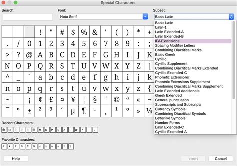 Unicode Symbols