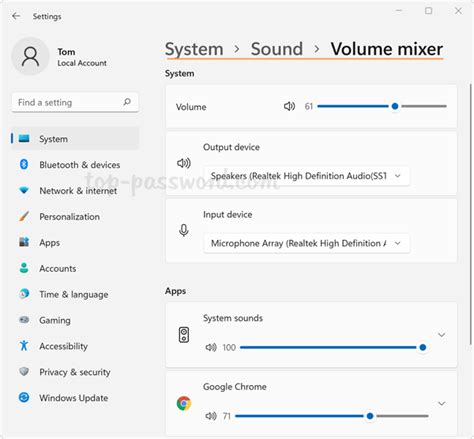 How To Open The New Or Old Volume Mixer In Windows 11 Password Recovery