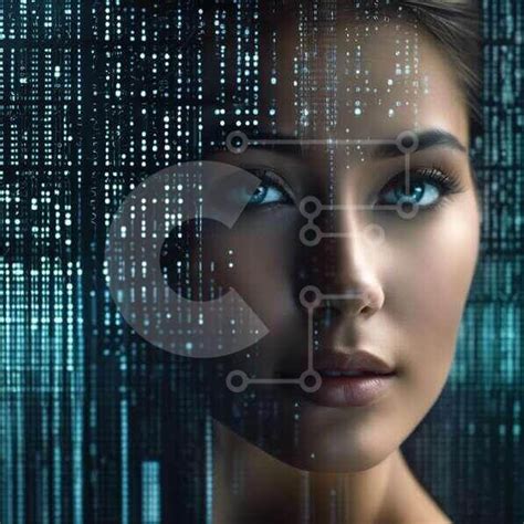 Binary Code Woman Representation Of AI Stock Photo Creative Fabrica