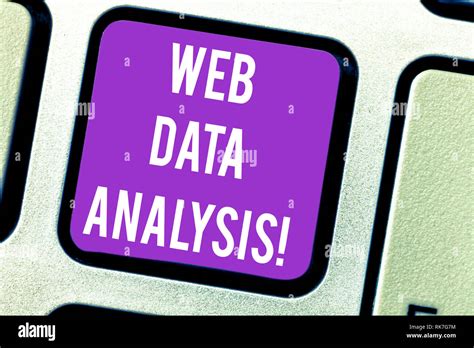 Word Writing Text Web Data Analysis Business Concept For Measurement Collection Analysis And