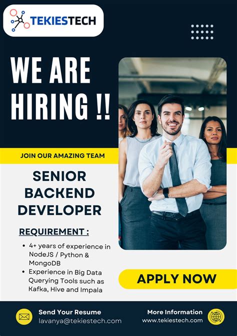 eno lavanya on linkedin hiringimmediately hiring backenddevelopers