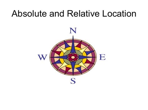 Map Skills 4 Absolute And Relative Location