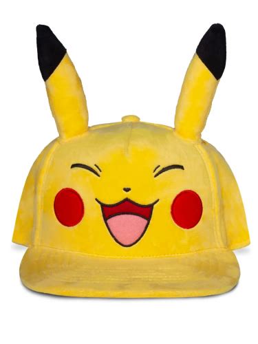 Sapka Pokémon Happy Pikachu Plush Xzonehu
