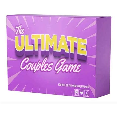The Ultimate Couples Cards Game Intimate Men Women •