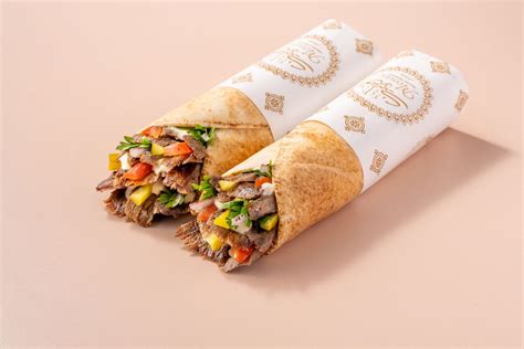 2 Classic Meat Shawarma Sandwiches Mosaic Restaurant