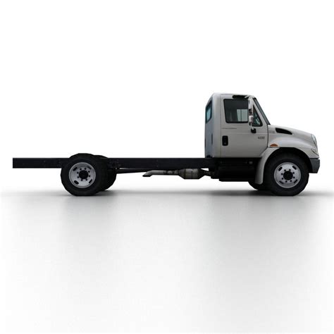 3d Model International Durastar Truck Chassis