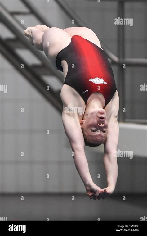 Indianapolis Indiana Usa 26th May 2019 Brooke Schultz From The University Of Arkansas Looks