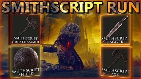 Using All The New Smithscript Weapons Youtube
