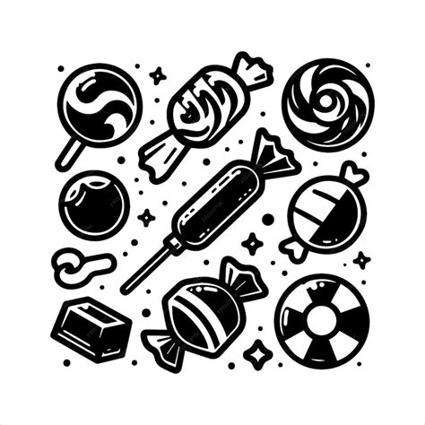 A Candy Vector Illustrator Premium Ai Generated Vector
