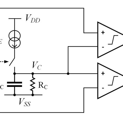 Electrical Schematic Of The Designed Threshold Comparator Download