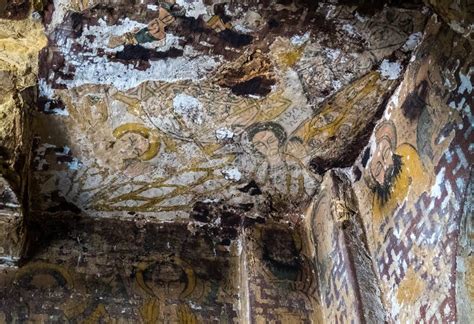 The Rocky Church Of Wukro Cherkos In Ethiopia Stock Image Image Of Church Ancient 150765791