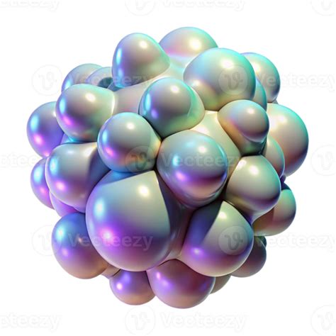 Magnificent Vintage A Cluster Of Amorphous Blobs Morphing And Exclusive 57763762 Png