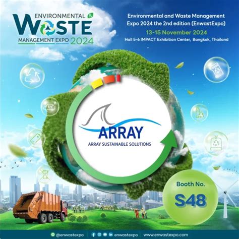 Array Sustainable Solutions Co Ltd Enwastexpoasia Environmental And Waste Management Expo