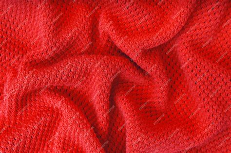 Premium Photo Bright Red Knitwear Wool Fabric Texture Background Abstract Textile Backdrop