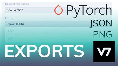 Export Datasets V7 AI Academy YouTube