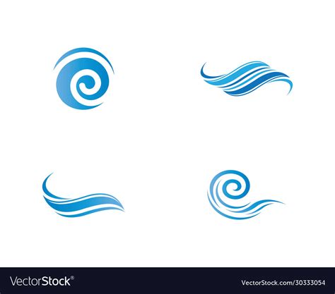 Wave Symbol Icon Royalty Free Vector Image VectorStock