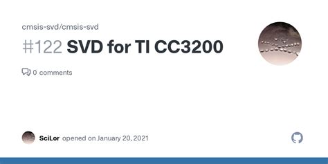 svd for ti cc3200 · issue 122 · cmsis svd cmsis svd · github
