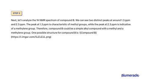 solved assign structures to each of the compounds a b and c whose 1h