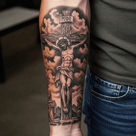 15 Inspiring Christian Tattoos For Men Forearm With Deep Meaning