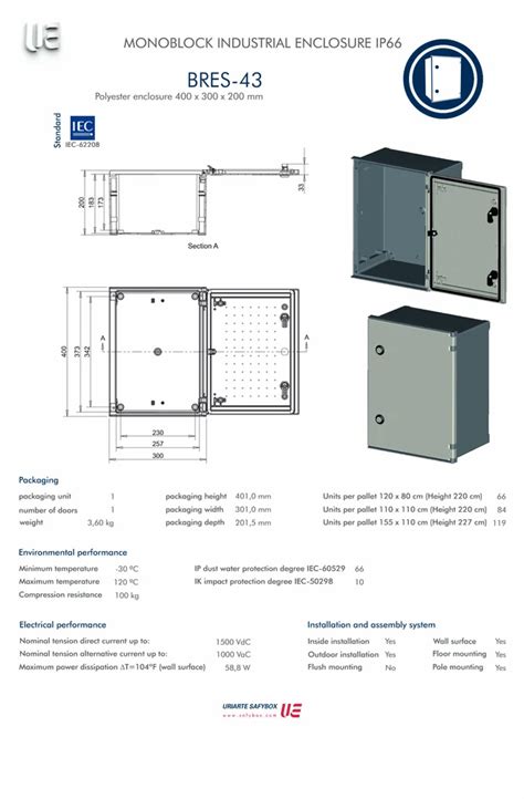 Monoblock Industrial Enclosure Ip66 For Telecom At ₹ 7500 00 Piece In