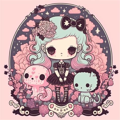 Pin By Cynthia M On Fondos Cute ️ Pastel Goth Art Halloween