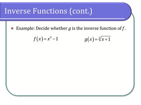 4 1 Inverse Functions Pdf