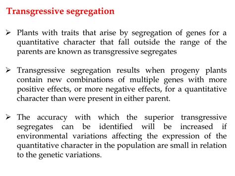 Ppt Quantitative Inheritance In Plant Breeding Powerpoint Presentation Id3646217