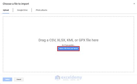 How To Create A Google Map With Excel Data With Easy Steps