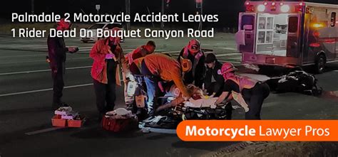 Palmdale 2 Motorcycle Accident Leaves 1 Rider Dead