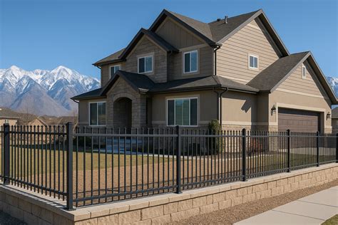 The Ultimate Guide To Aluminum Fence Design Options Utah Fencing Company
