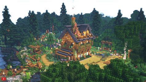 An Aesthetic Cozy Cottage House I Built R Minecraftbuilds